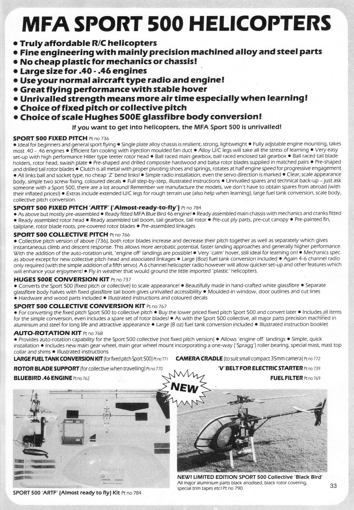 MFA Sport 500 Manuals & Literature Archives | James, Planes and Automobiles